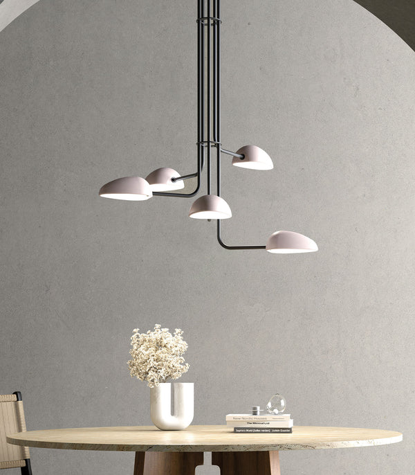 Kezo 5lt Pendant Light by Aromas - Lighting Affairs