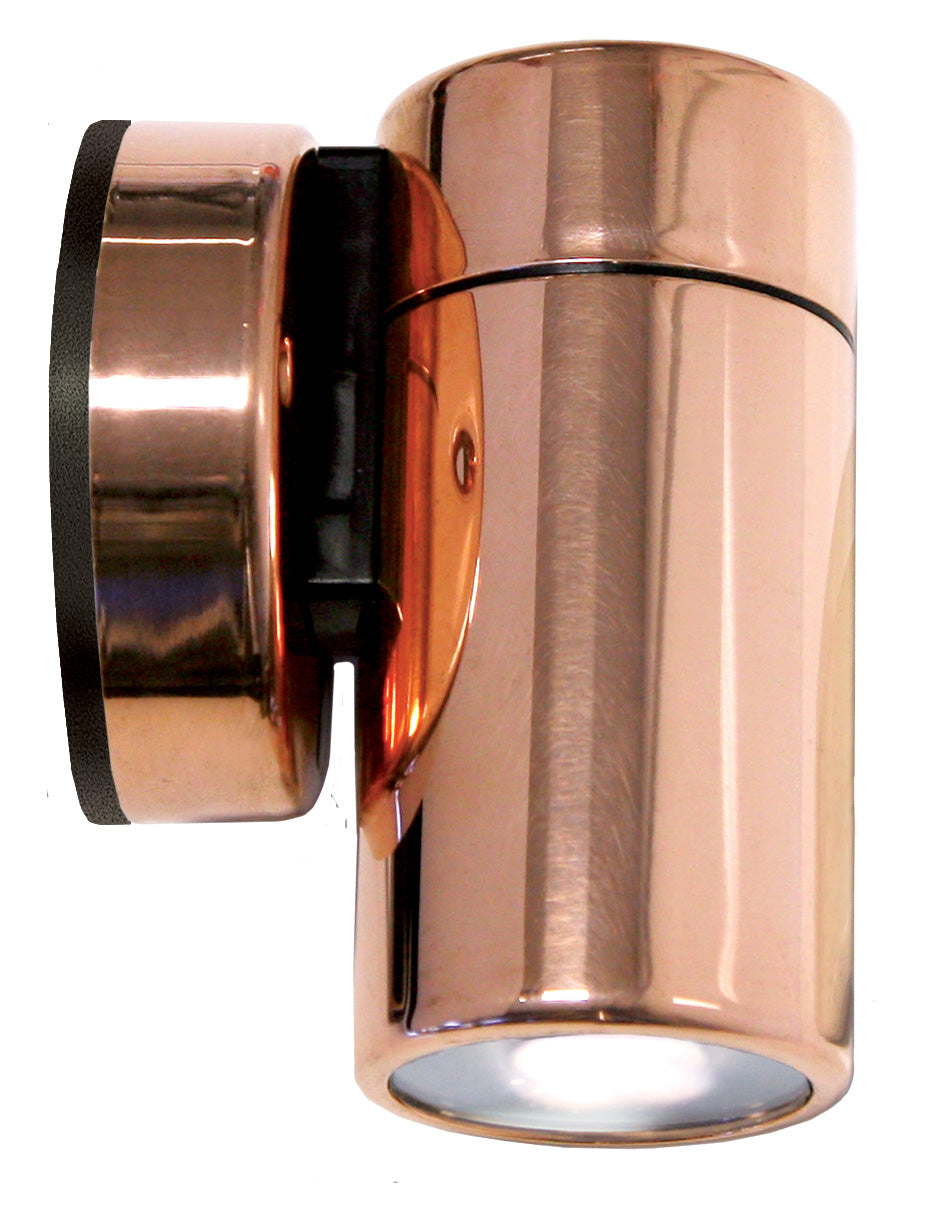 Hakea LED HA1 Polished Copper Wall Light - Lighting Affairs