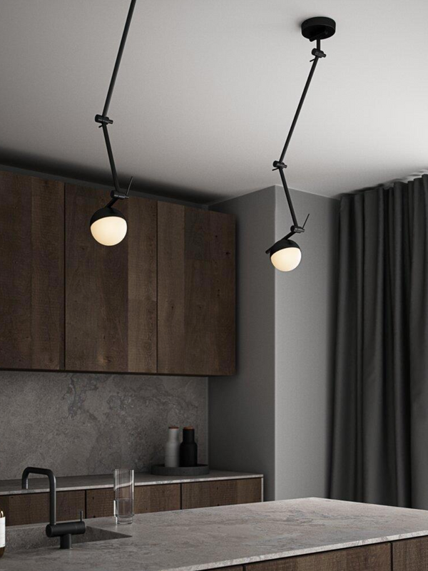 Contina Black Wall Light - Lighting Affairs